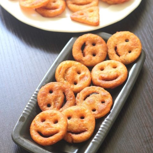 Potato Smiley Recipe | Potato Smiles - F For Flavour